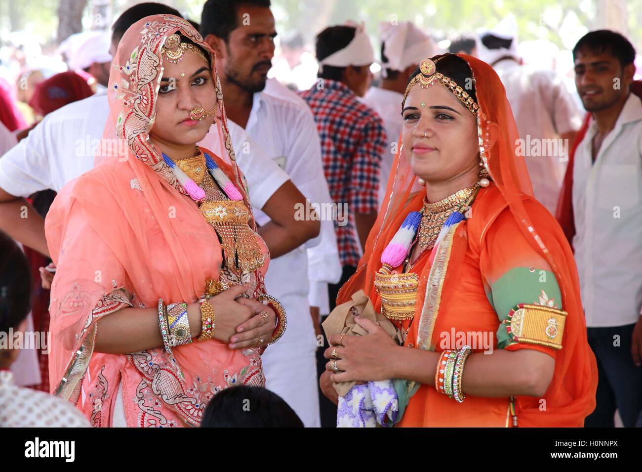 Bishnoi tribes hi-res stock photography and images - Alamy