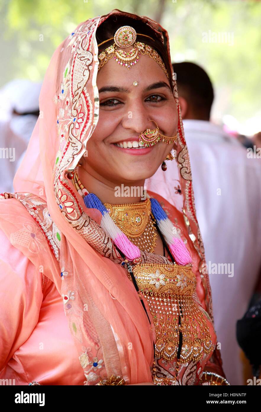 Bishnoi tribes hi-res stock photography and images - Alamy
