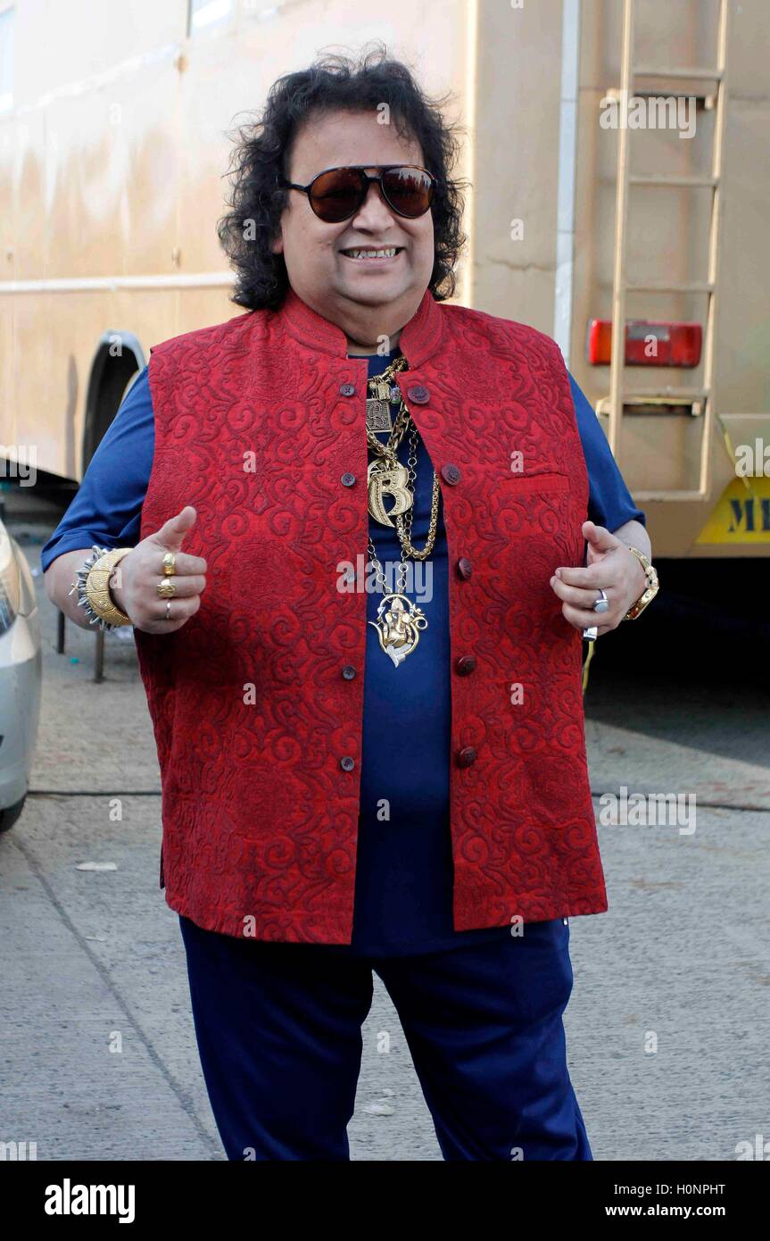Bappi Lahiri ; Alokesh Lahiri ; Indian Bollywood singer, composer ...