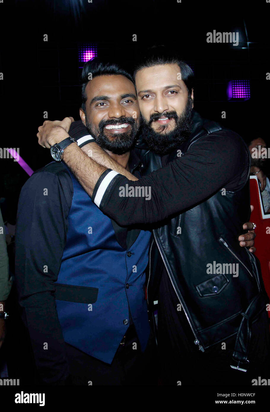 Bollywood choreographer Remo D'SouzaBollyood actor Riteish Deshmukh ...