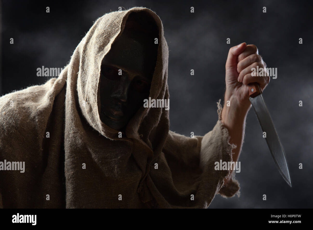 Man in terrible face mask hi-res stock photography and images - Alamy