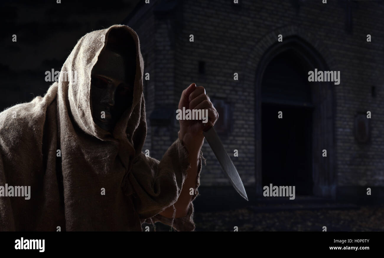 Man in terrible face mask hi-res stock photography and images - Alamy