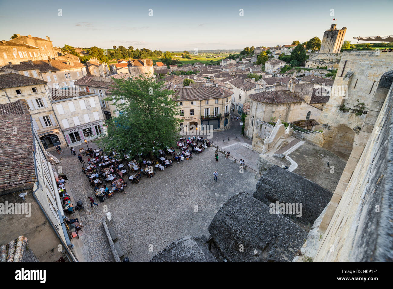 Saint-Emilion, Gironde, Aquitaine, France Stock Photo - Alamy