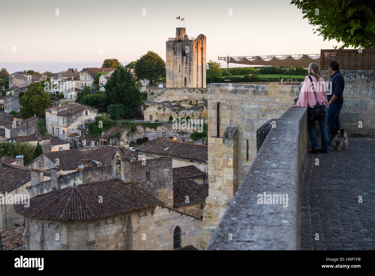 Saint-Emilion, Gironde, Aquitaine, France Stock Photo - Alamy