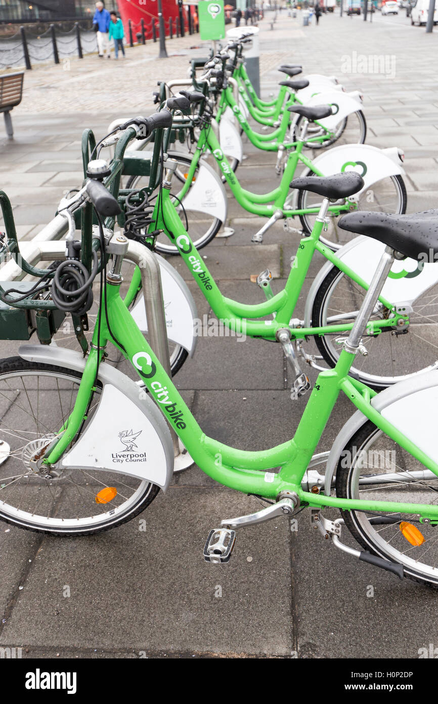 Citybike liverpool hi-res stock photography and images - Alamy
