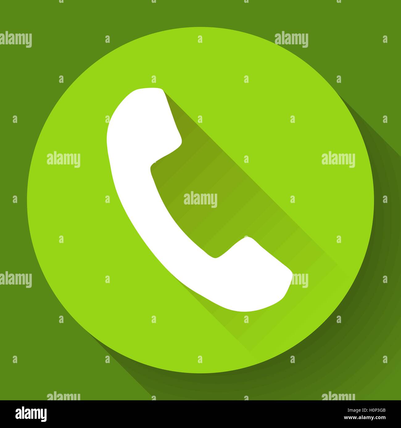Incoming Phone Call vector Icon Stock Vector Image & Art - Alamy
