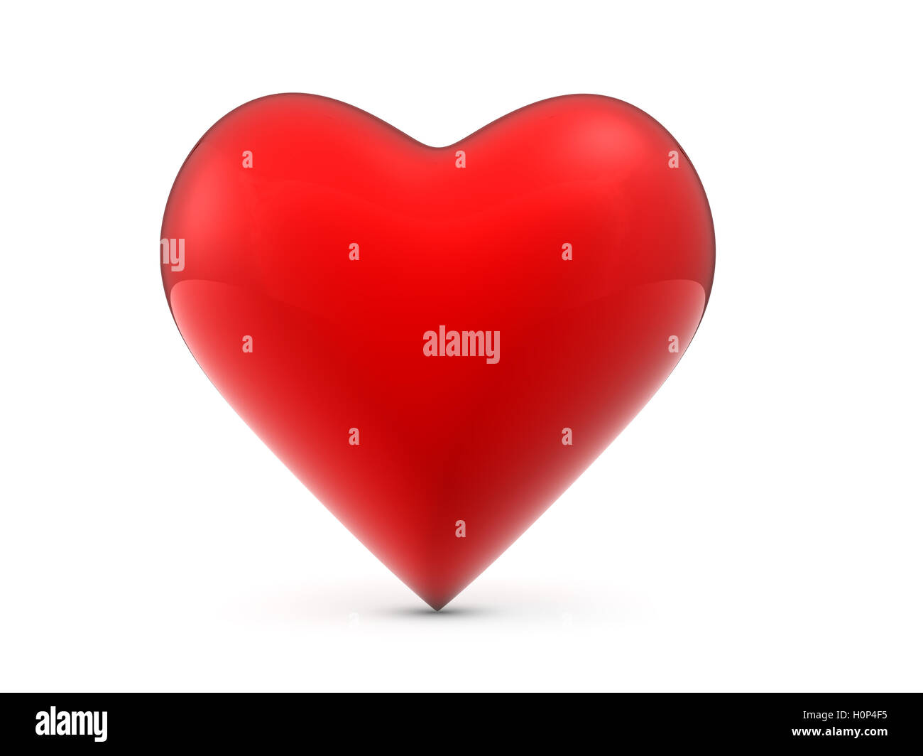 3d red heart hi-res stock photography and images - Alamy