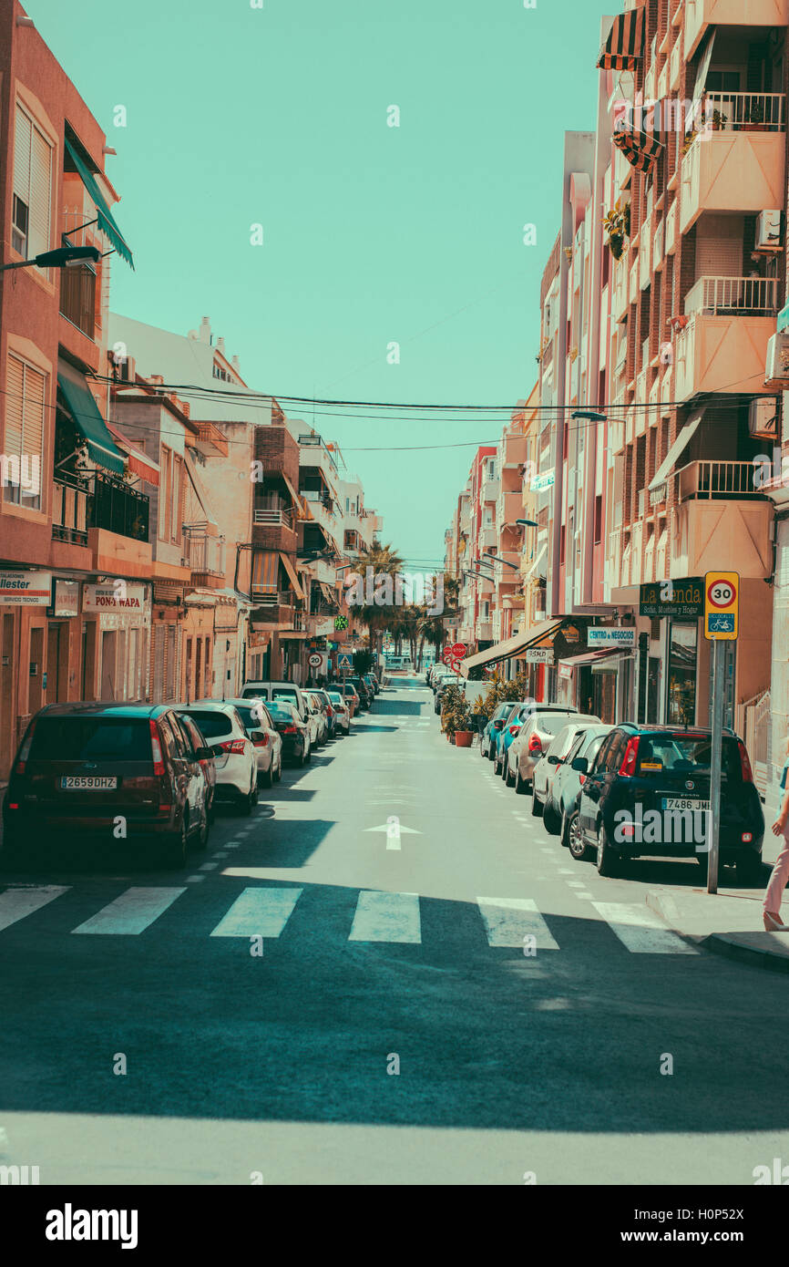Streets of the Ocean Stock Photo - Alamy