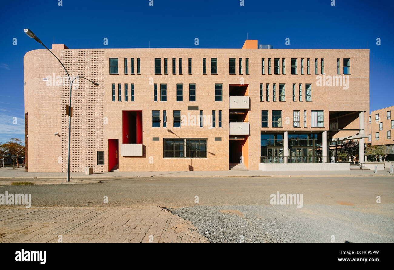 North facade elevation. Sol Plaatjie University, C003, Kimberley, South ...