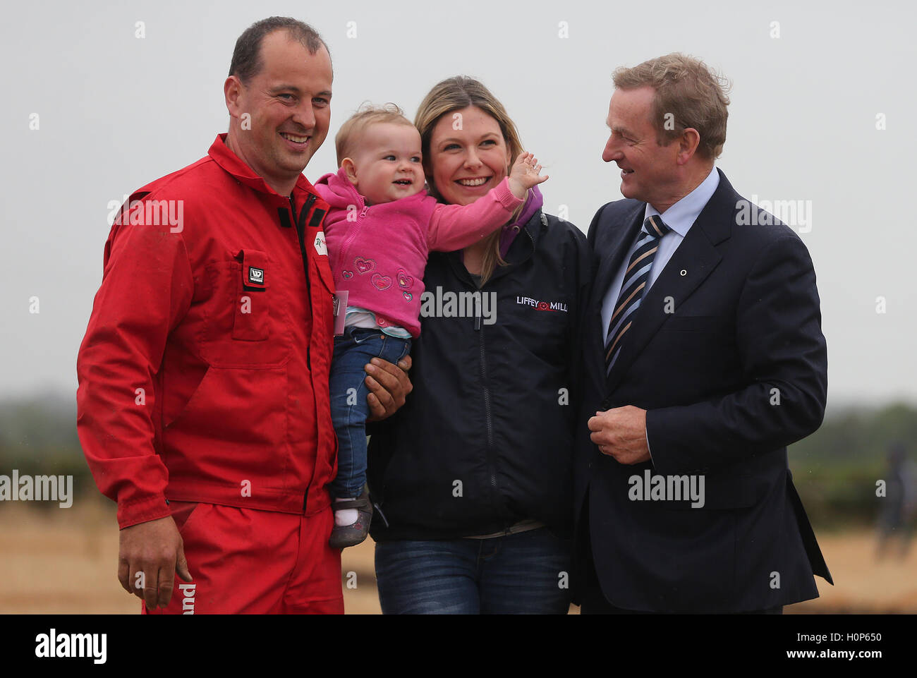 Daughter chloe national ploughing championships hi-res stock ...