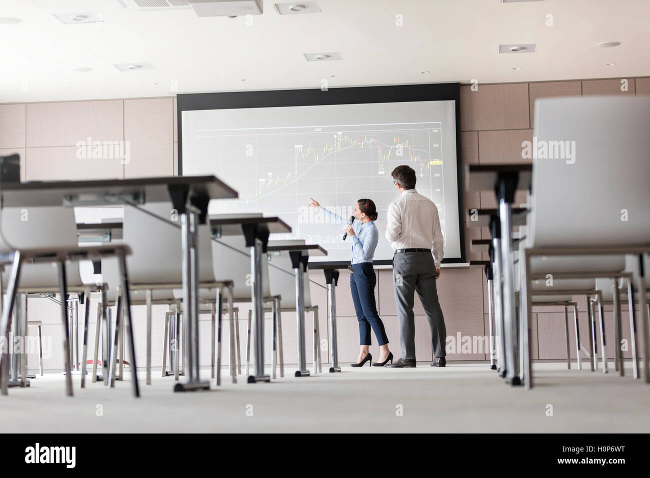 Data projection hi-res stock photography and images - Alamy