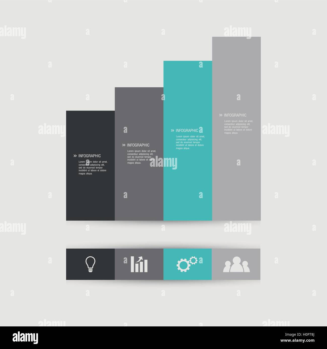 Brochures Infographic Vector Stock Vector Image & Art - Alamy