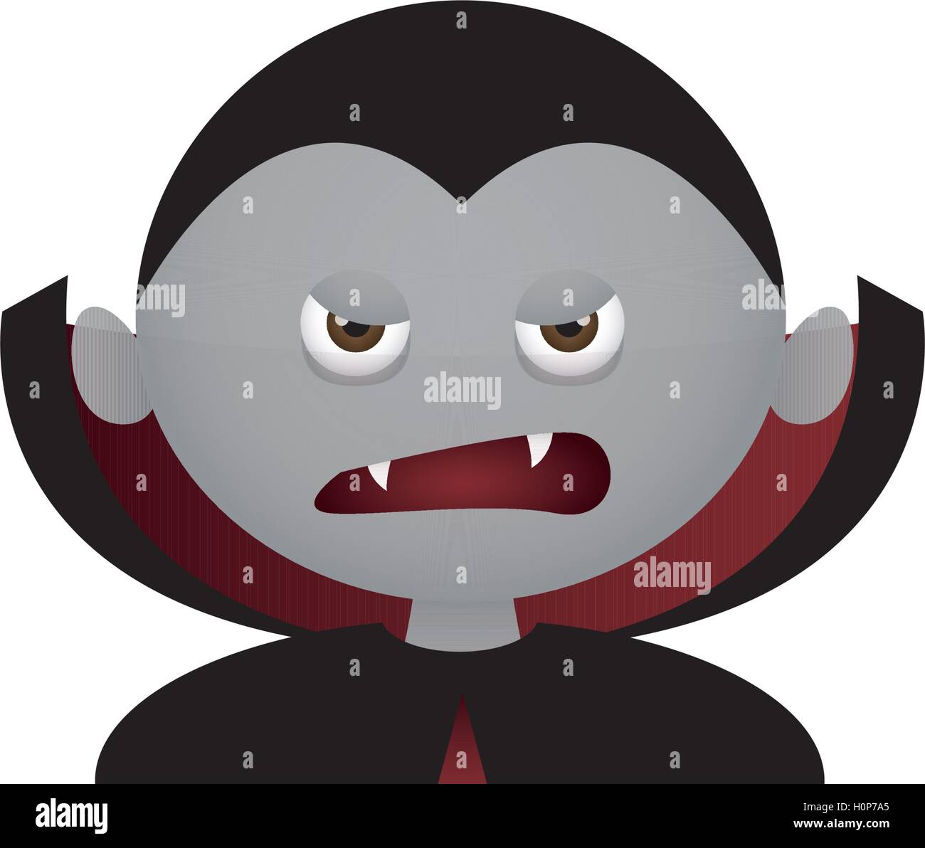 Vampire Facial Expression Stock Vector Image & Art - Alamy
