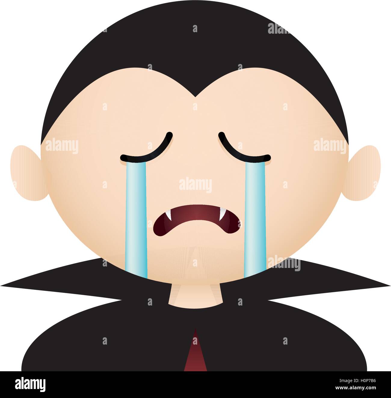 Sad vampire Stock Vector Images - Alamy