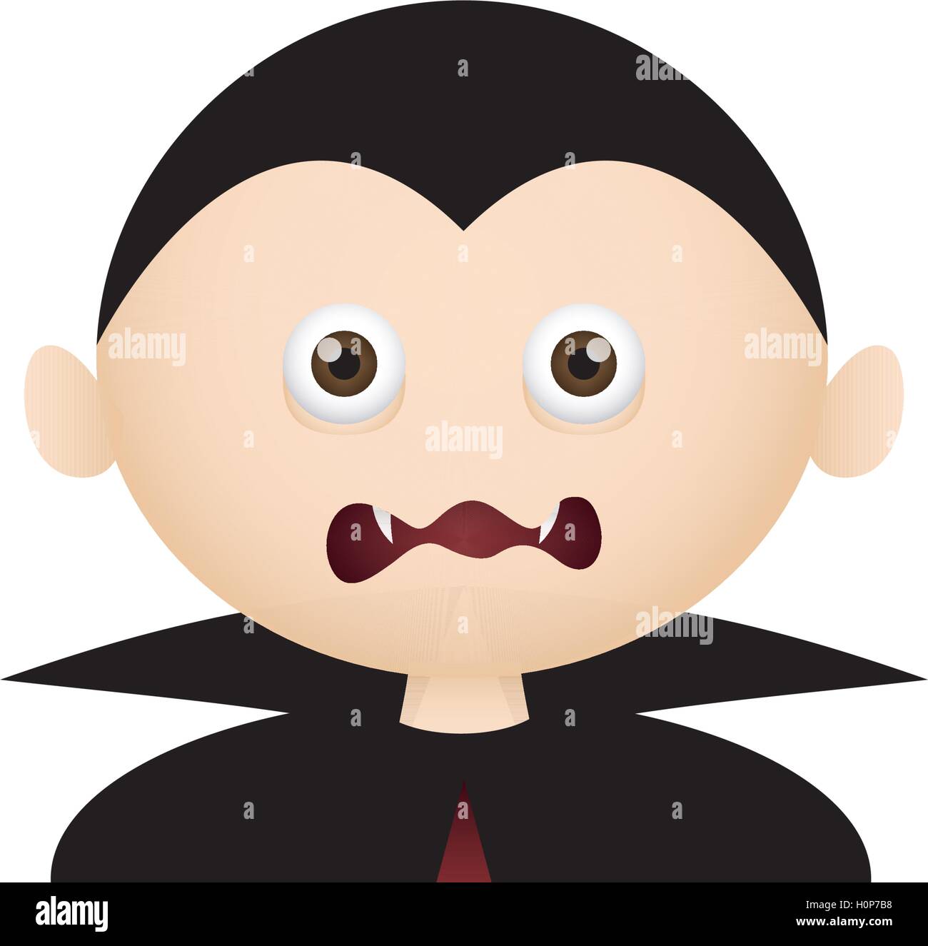 Vampire Facial Expression Stock Vector Image & Art - Alamy