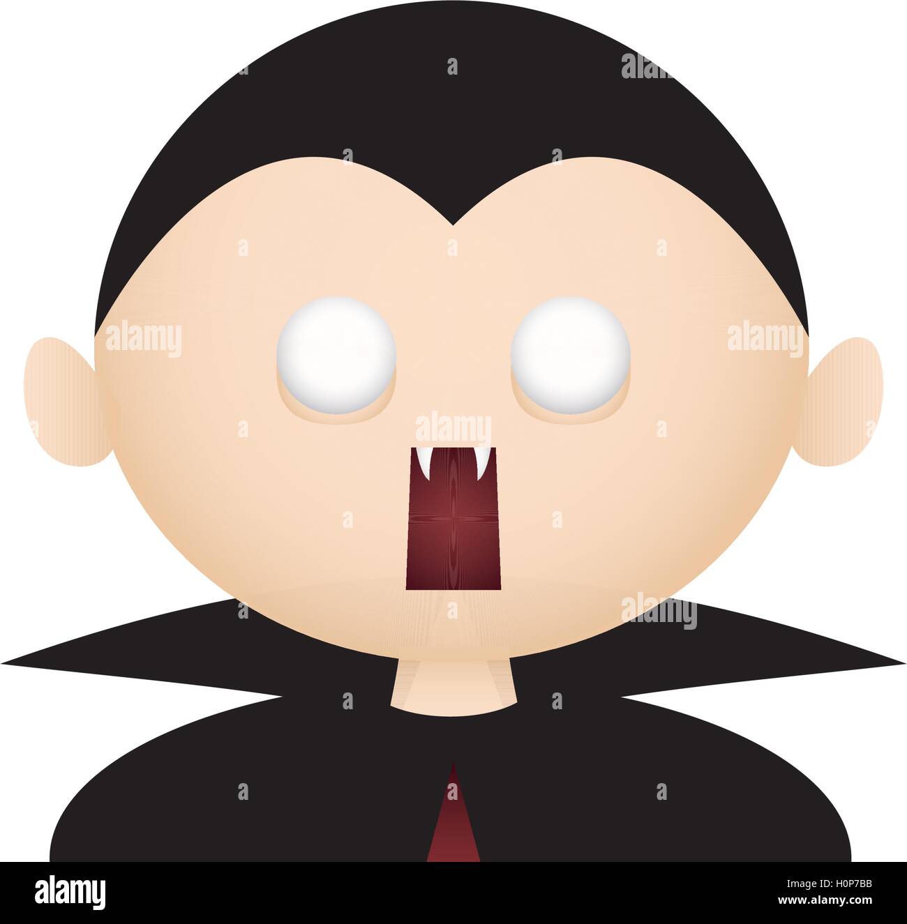 Vampire Facial Expression Stock Vector Image & Art - Alamy