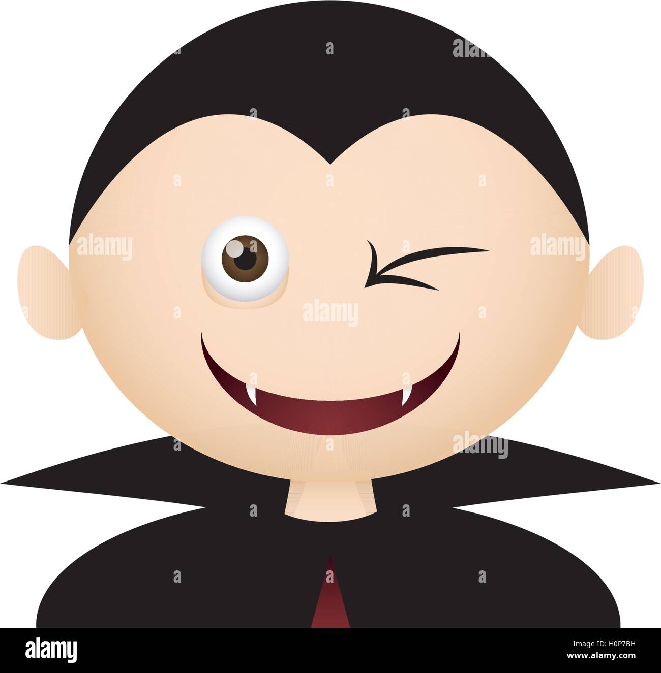Vampire Facial Expression Stock Vector Image & Art - Alamy