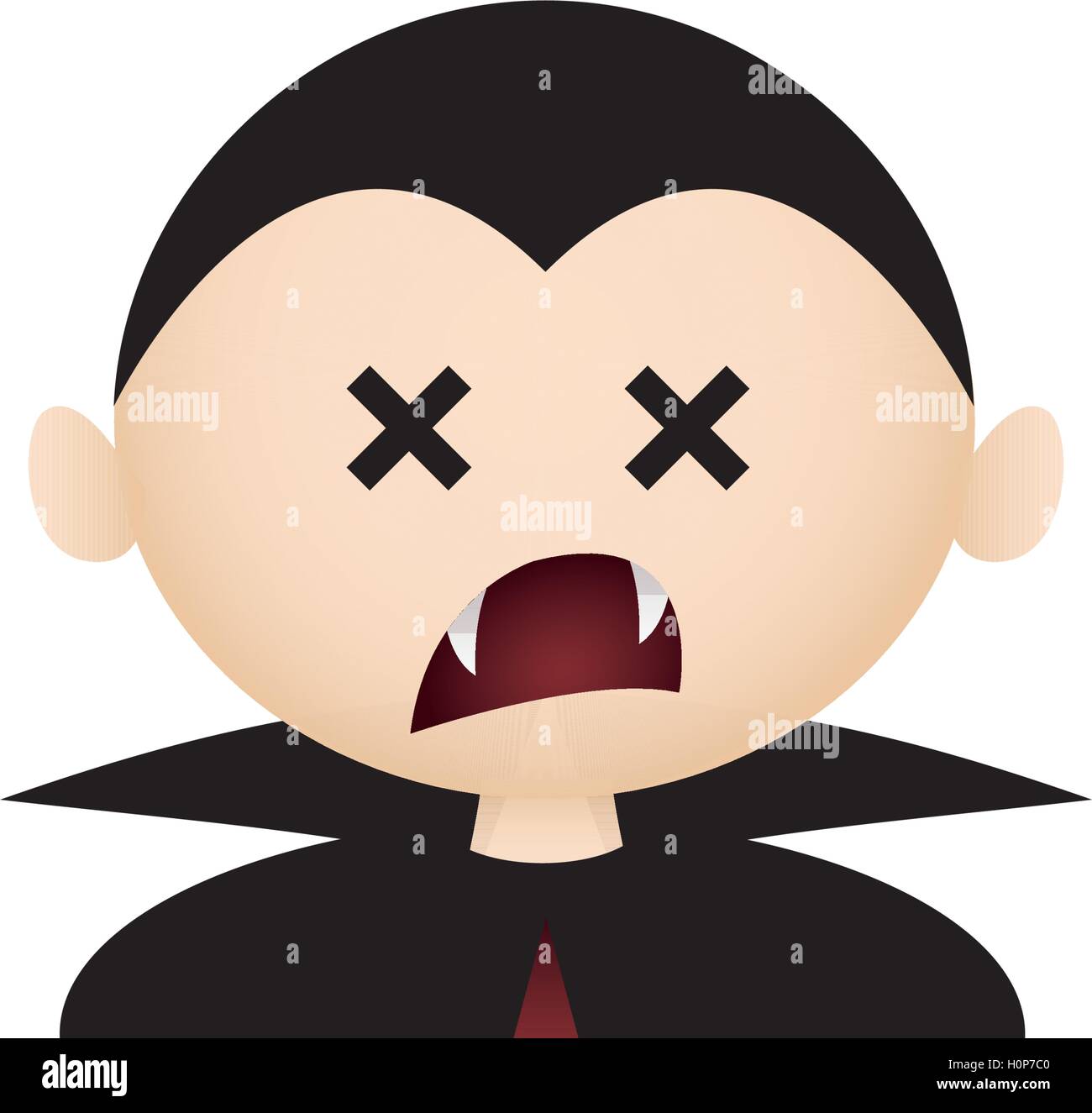 Vampire Facial Expression Stock Vector Image & Art - Alamy