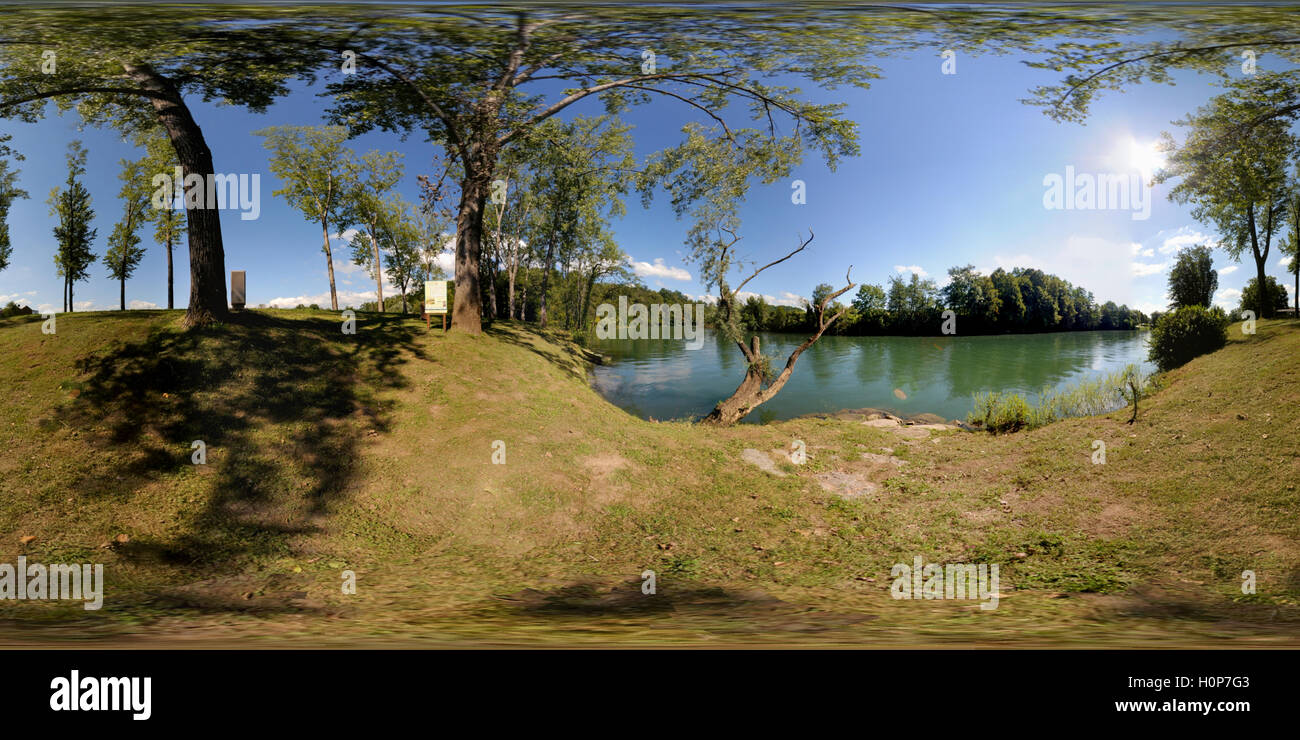 A 360 degrees view of a luxury resort in Slovenia Stock Photo - Alamy