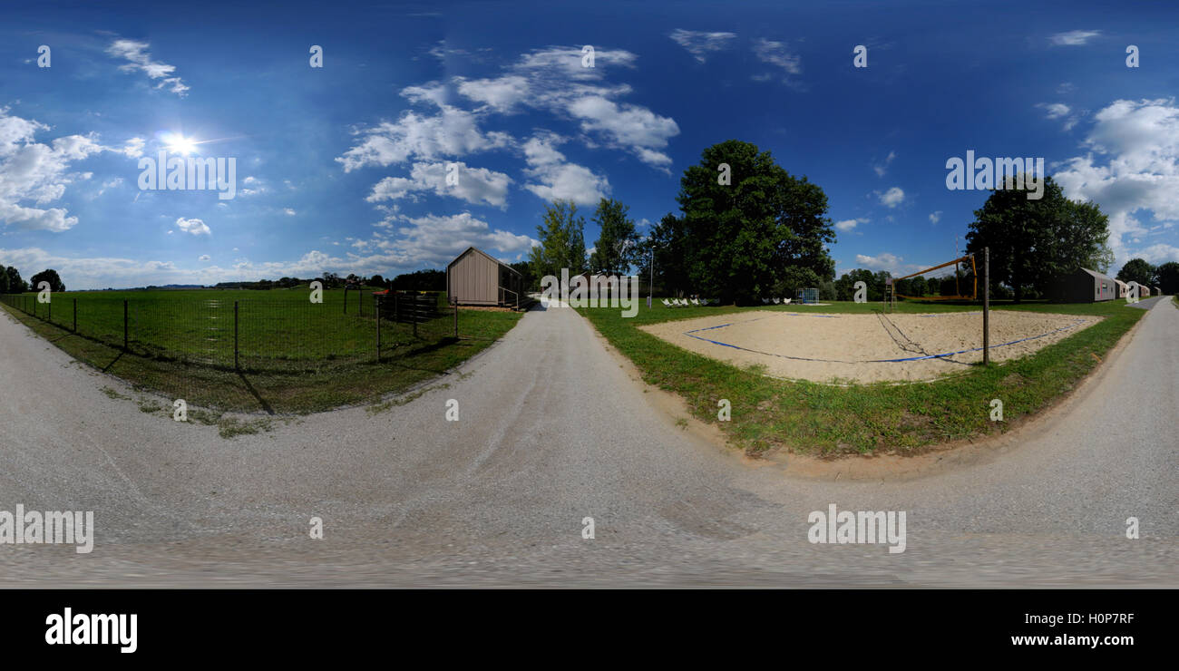A 360 degrees view of a luxury resort in Slovenia Stock Photo - Alamy
