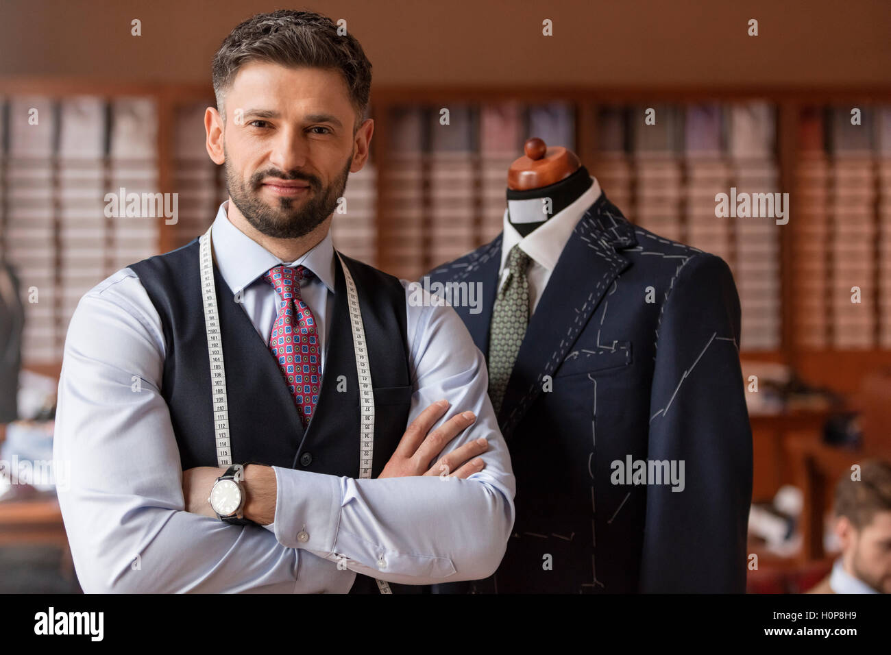 Tailored vest hi-res stock photography and images - Alamy