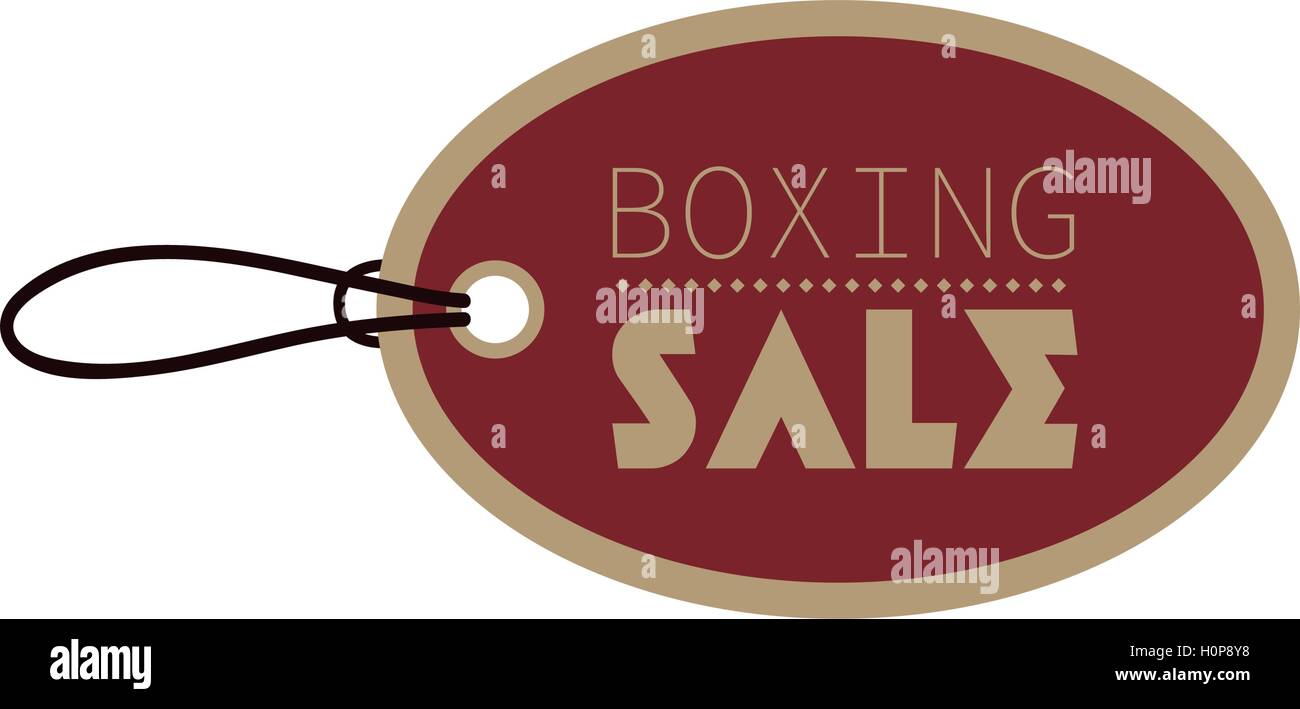Boxing sale label Stock Vector Image & Art - Alamy