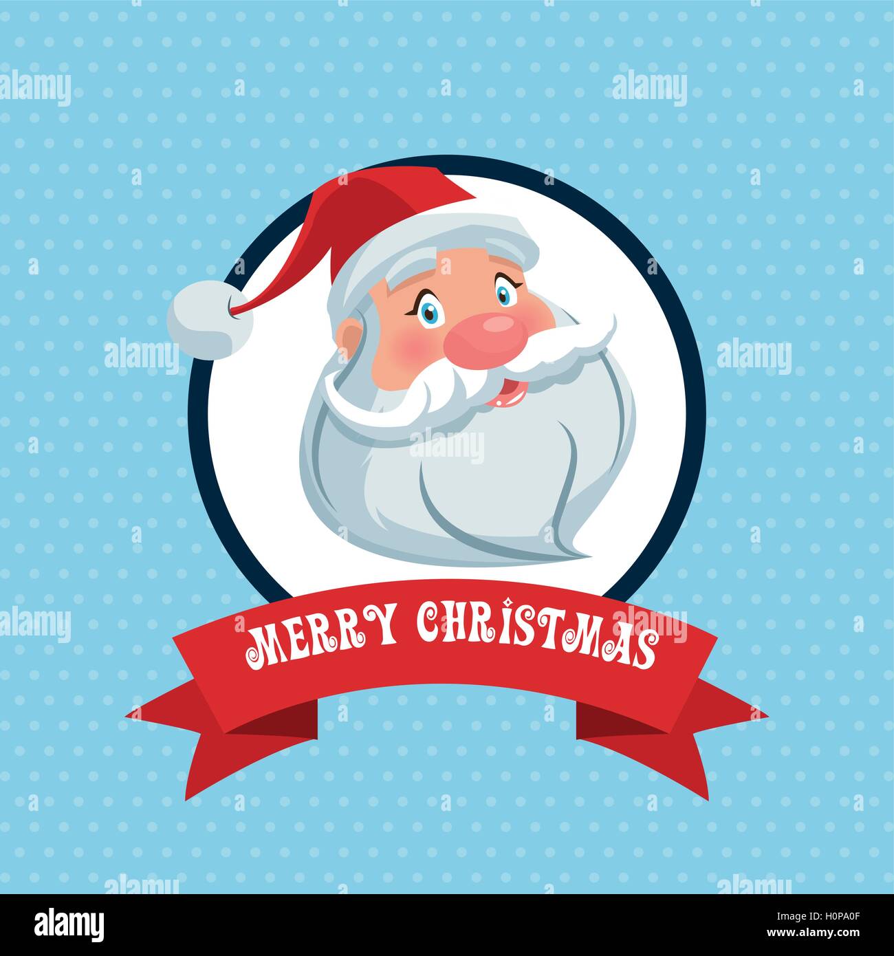 Santa cartoon of Christmas season design Stock Vector Image & Art - Alamy