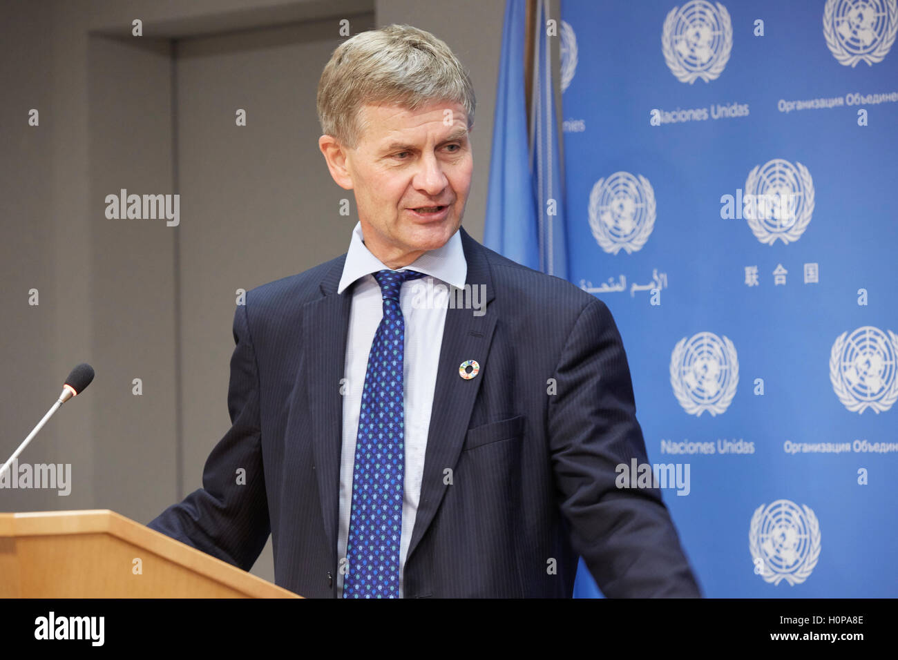 New York, United States. 21st Sep, 2016. Under-Secretary-General Eric ...