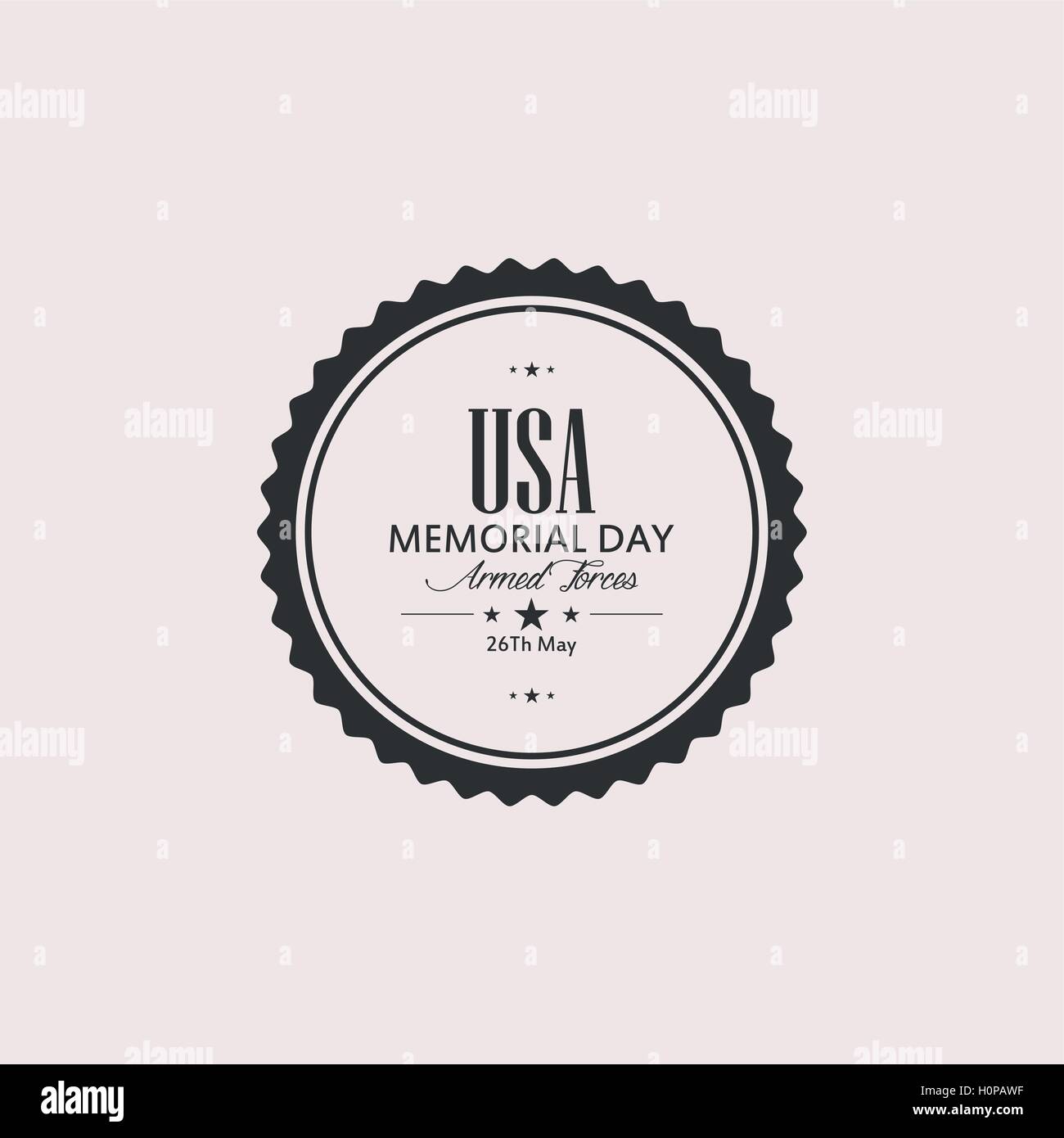 Memorial day clipart symbol hi-res stock photography and images - Alamy
