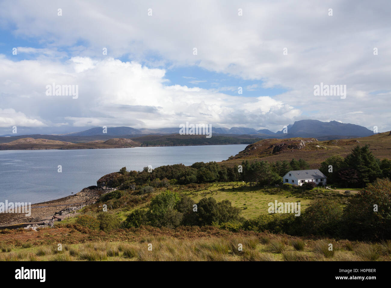 Naast beach, Loch Ewe, Wester Ross, Scotland Stock Photo - Alamy
