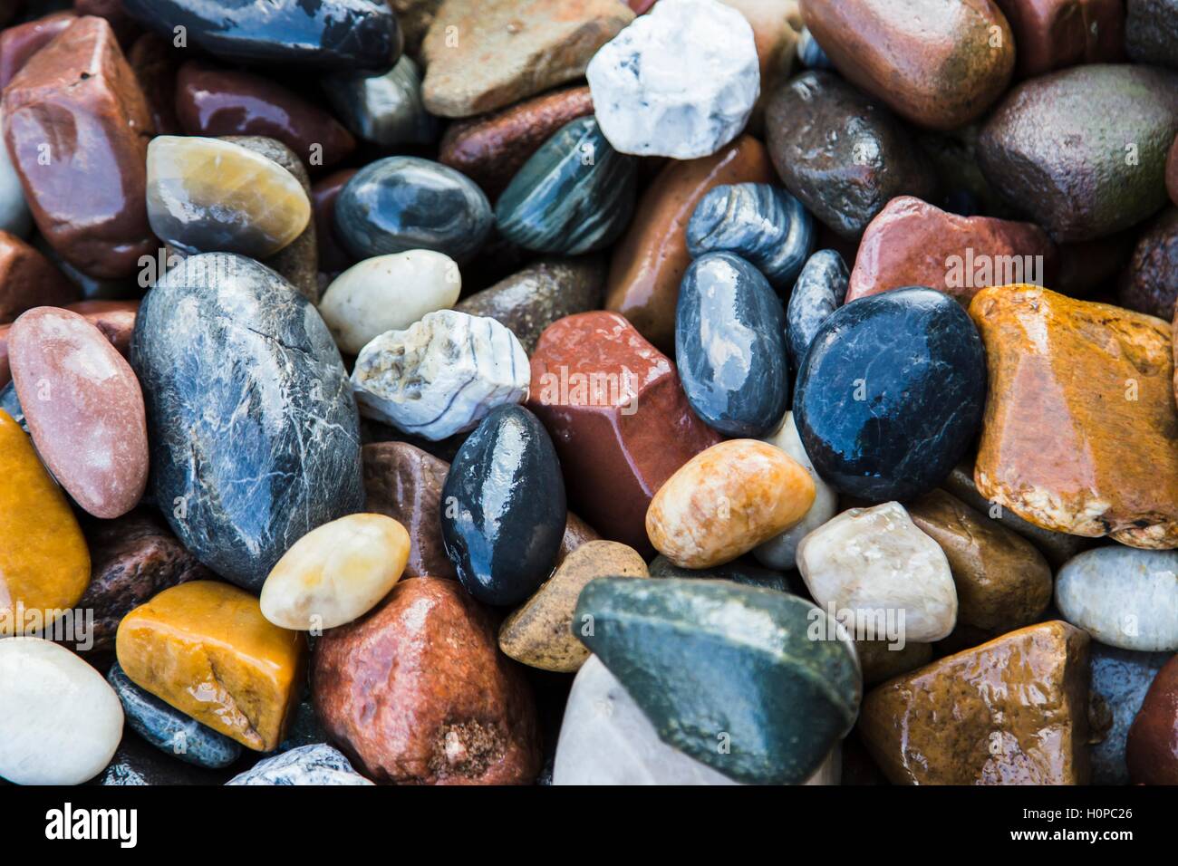 Background of sea stones Stock Photo - Alamy