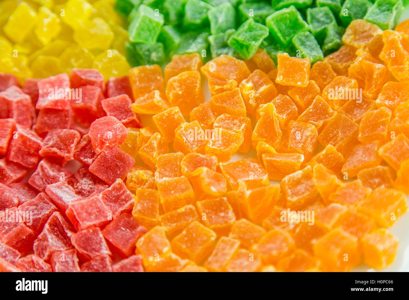 Multicolores succade, 4 color Stock Photo - Alamy