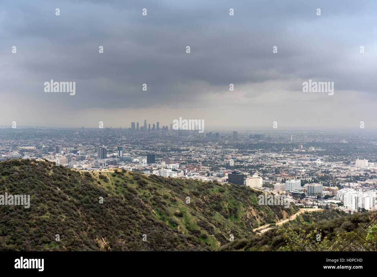 Los angeles cityscape hi-res stock photography and images - Alamy