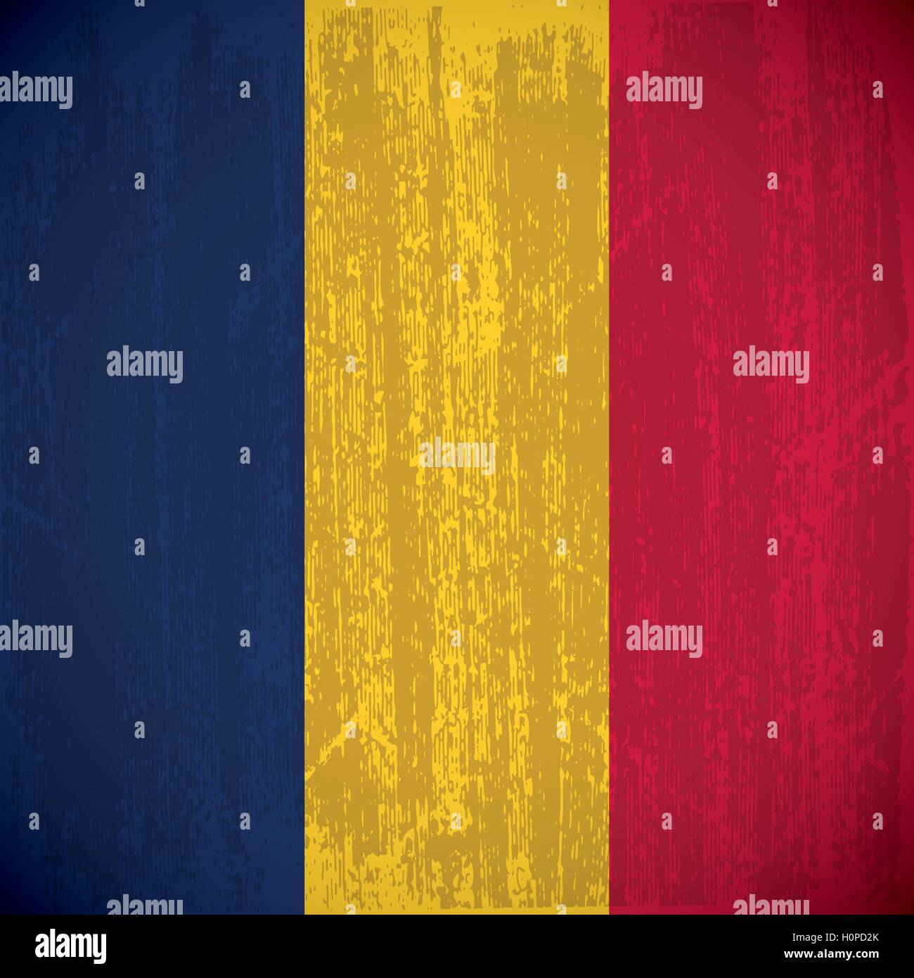 Chad national flag Stock Vector Images - Alamy