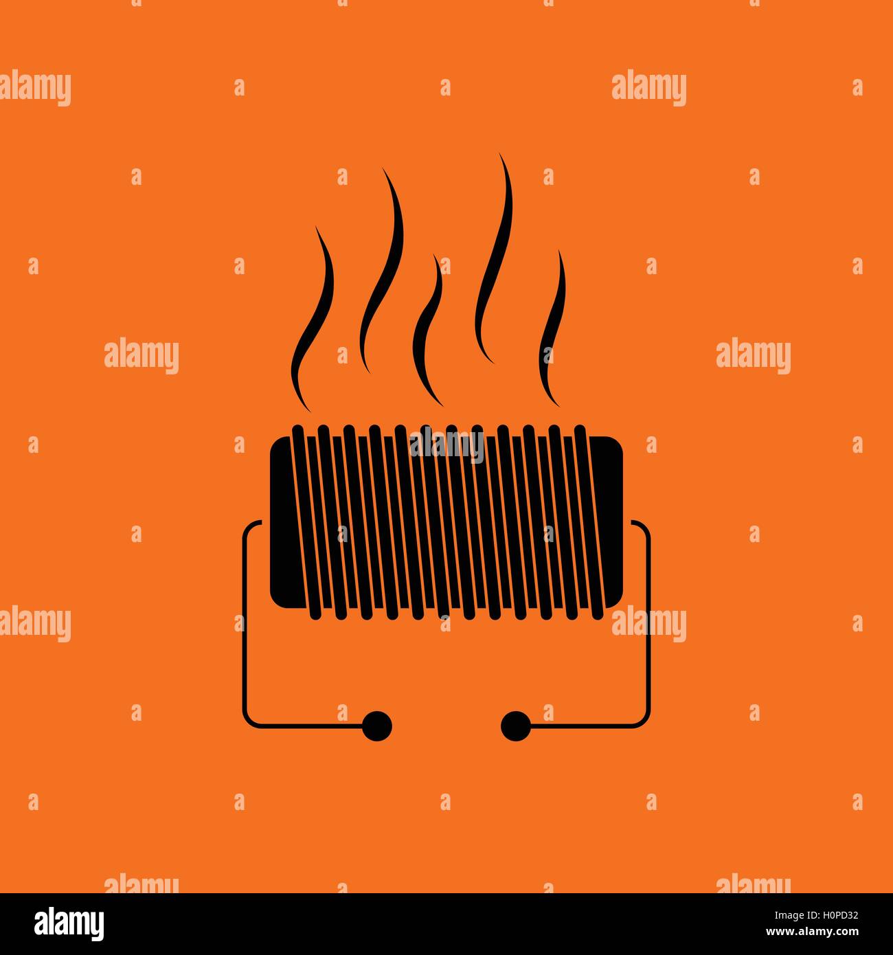 Electrical Resistance Heater Symbol