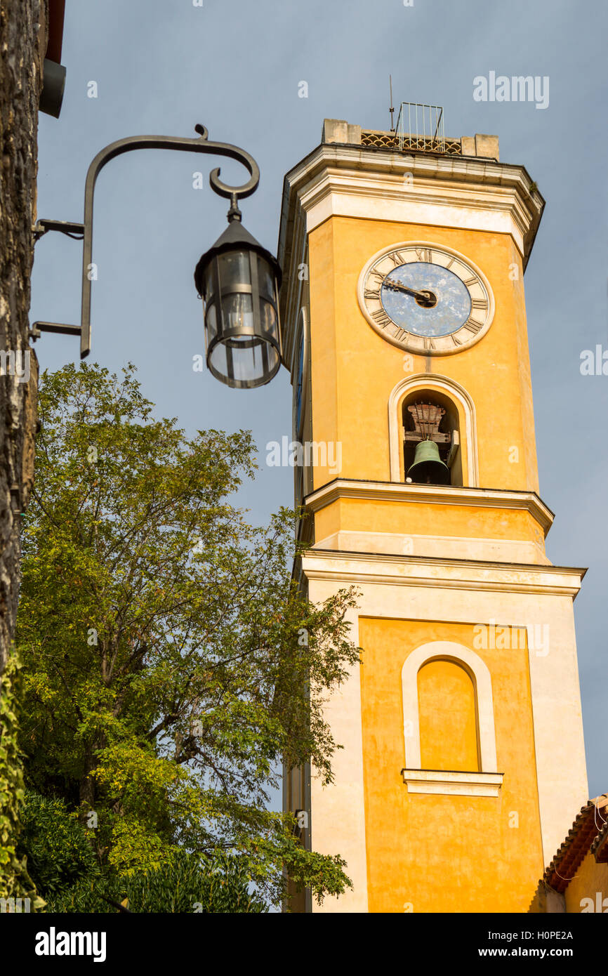 Yellow clock tower hi-res stock photography and images - Alamy