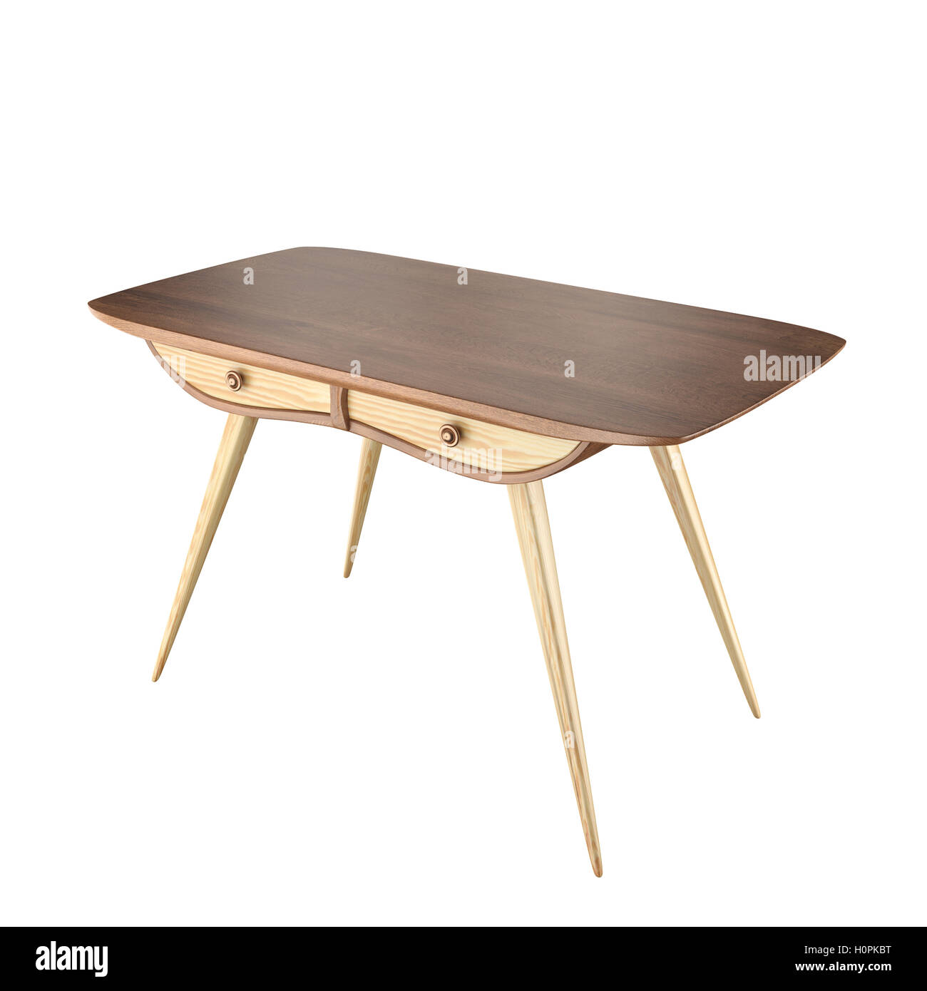 Modern table drawers on Cut Out Stock Images & Pictures - Alamy