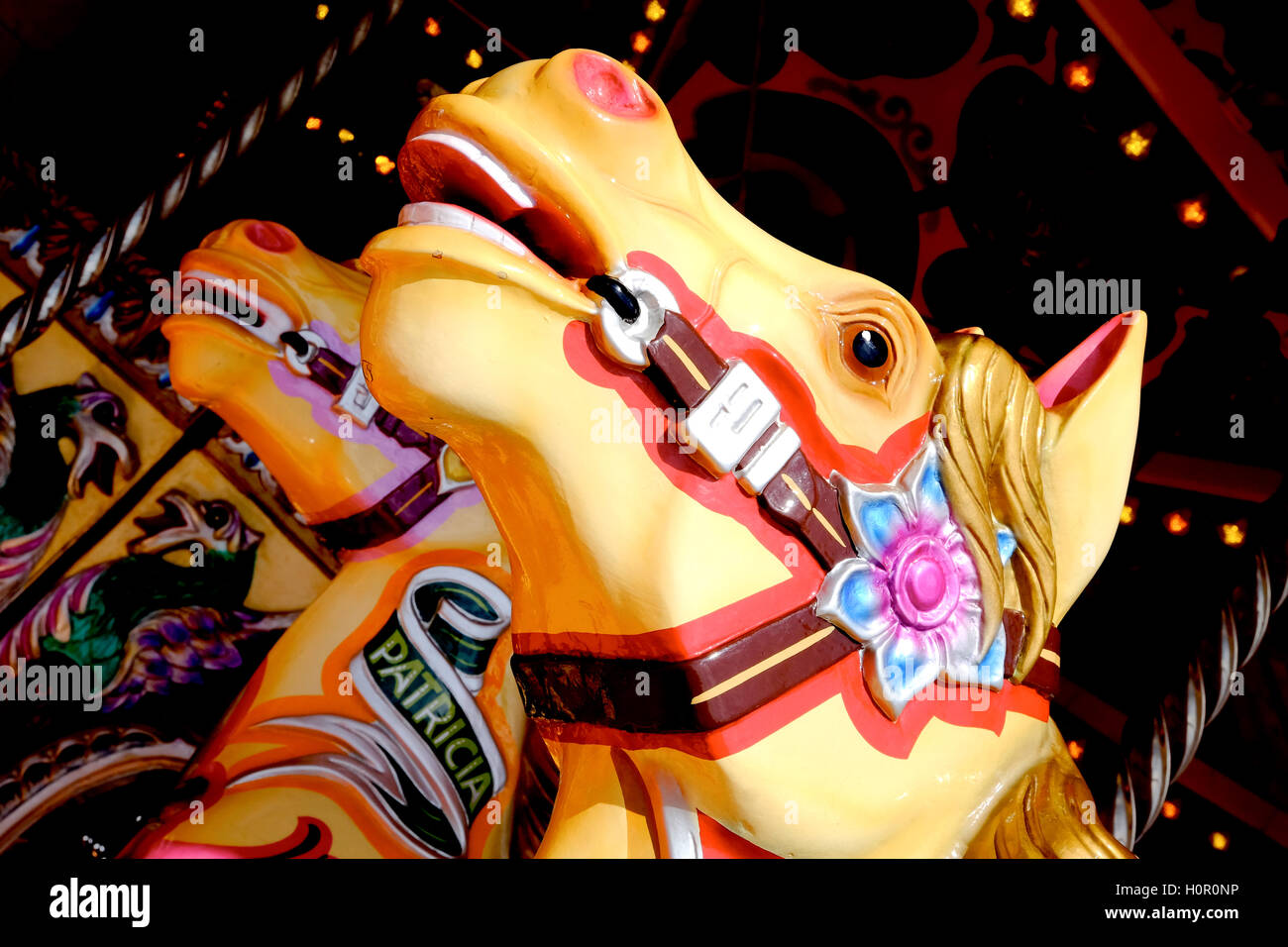 Fairground roundabout hi-res stock photography and images - Alamy
