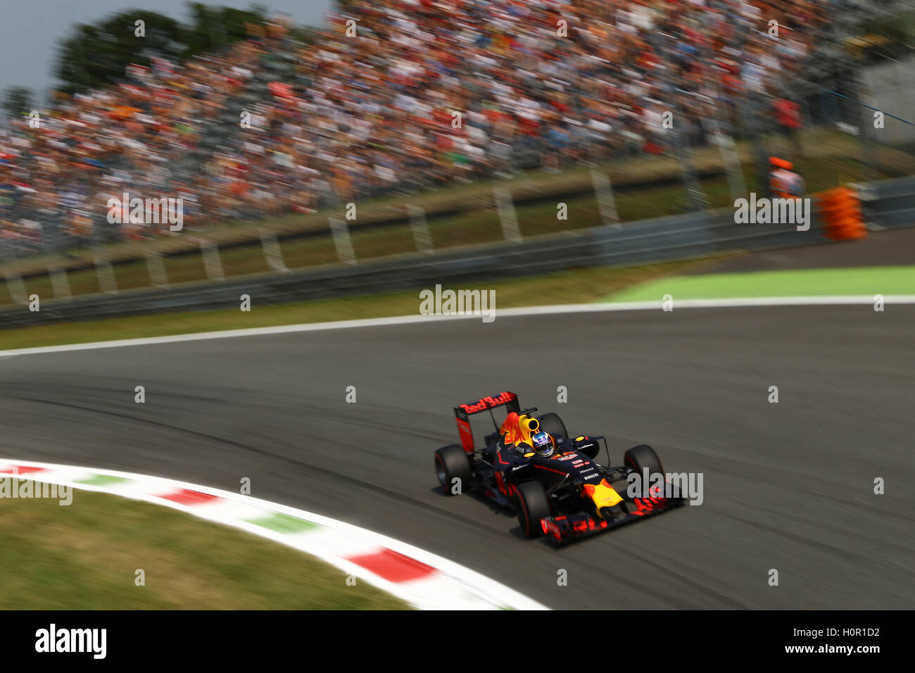 Daniel Ricciardo, Red Bull Racing, Italian Gp 2016, Monza Stock Photo ...