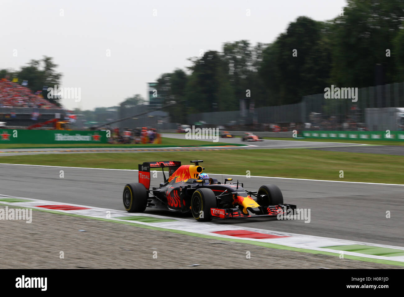 Daniel Ricciardo, Red Bull Racing, Italian Gp 2016, Monza Stock Photo ...