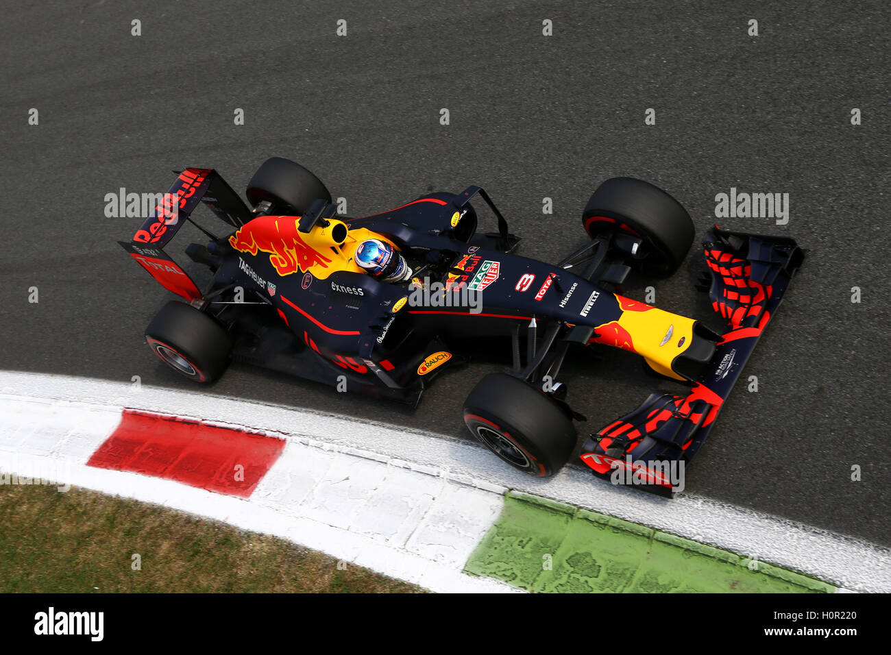 Daniel Ricciardo, Red Bull Racing, Italian Gp 2016, Monza Stock Photo ...