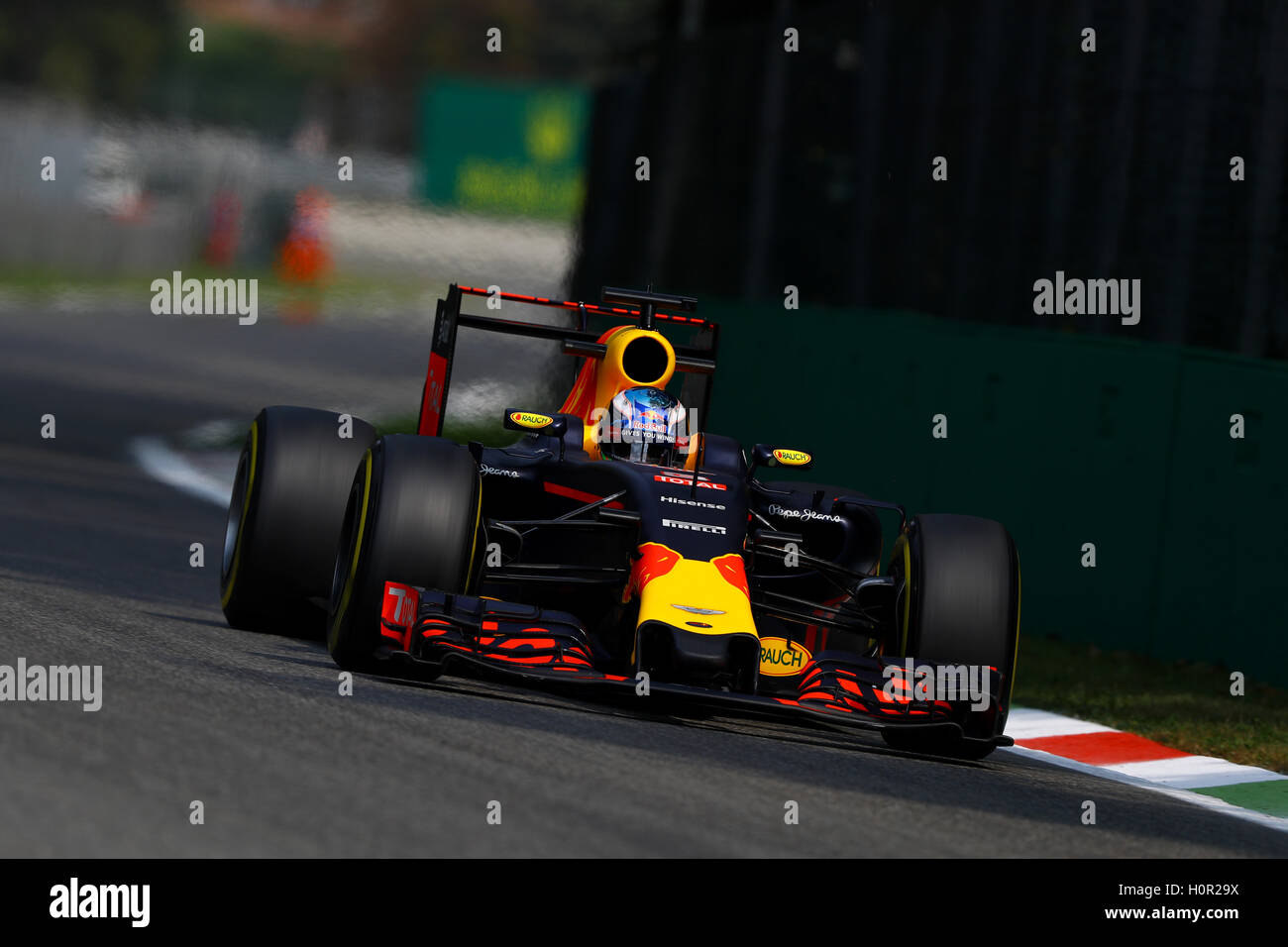Daniel Ricciardo, Red Bull Racing, Italian Gp 2016, Monza Stock Photo ...