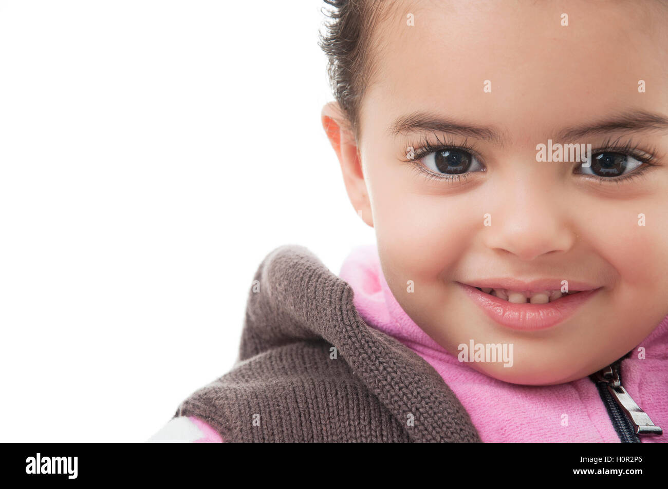 Young Boy Smiling Isolated on White Background Stock Photo - Alamy