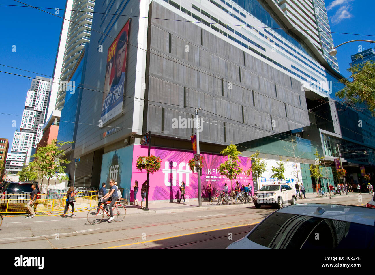 Views around the Entertainment District during TIFF in Toronto, Canada ...