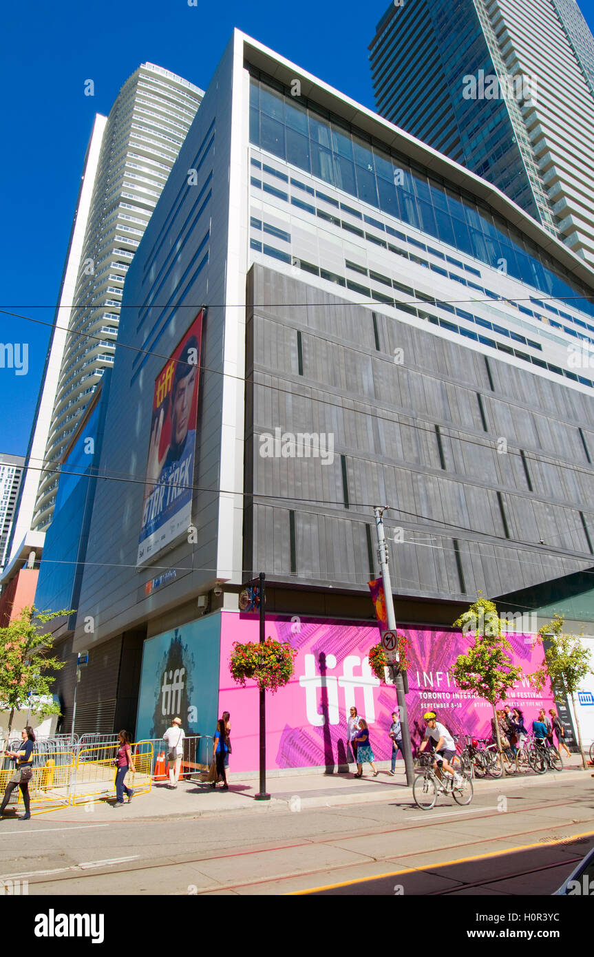 Views around the Entertainment District during TIFF in Toronto, Canada ...