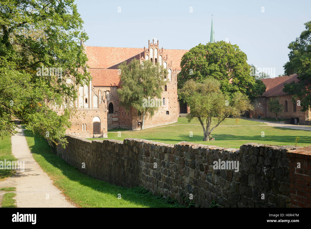 Chorin Abbey - Kloster Chorin, Barnim, Brandenburg, Germany Stock Photo ...
