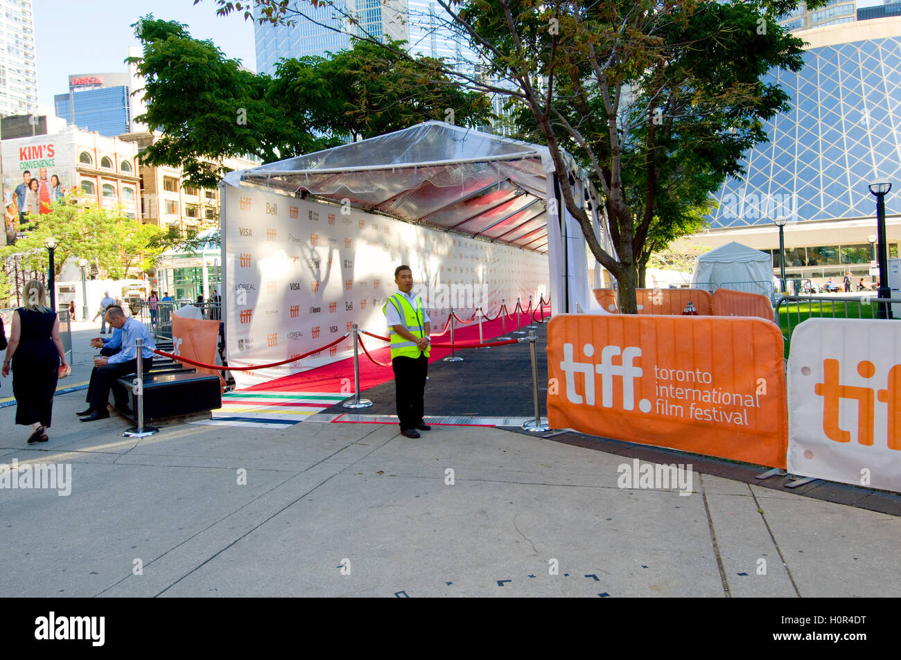 Views around the Entertainment District during TIFF in Toronto, Canada ...