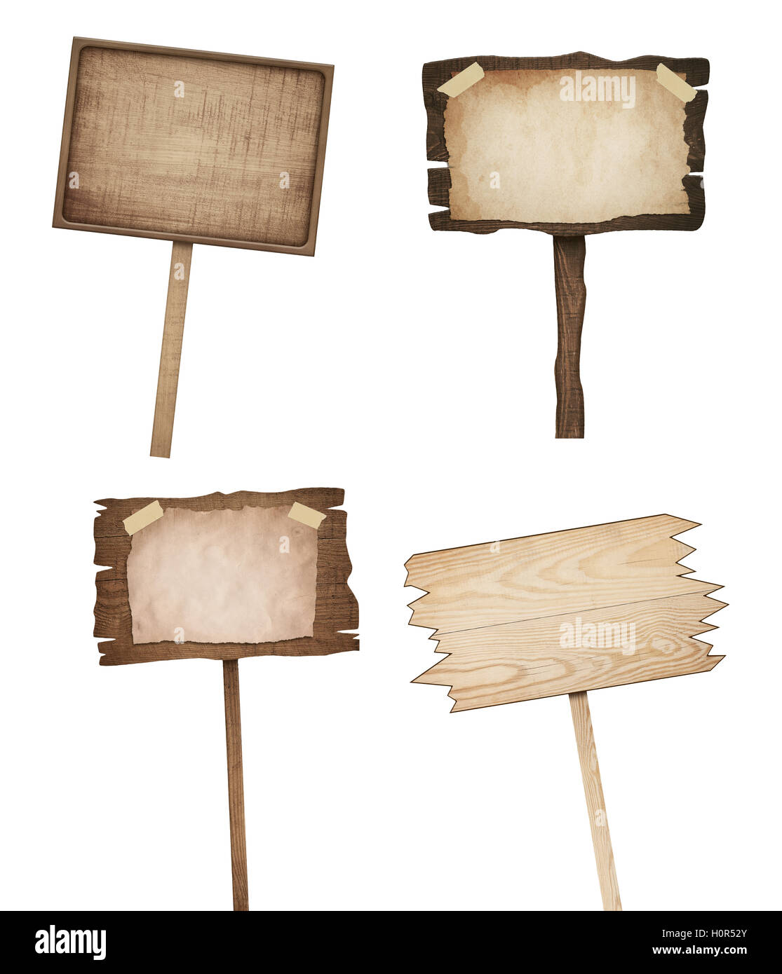 Wooden signs hi-res stock photography and images - Alamy