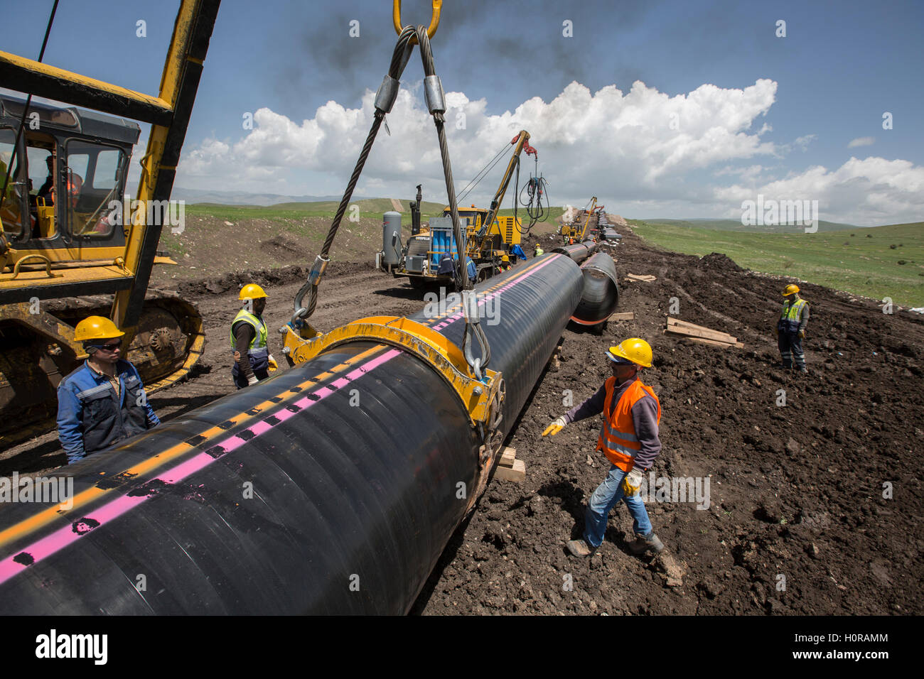 Pipeline construction hi-res stock photography and images - Alamy