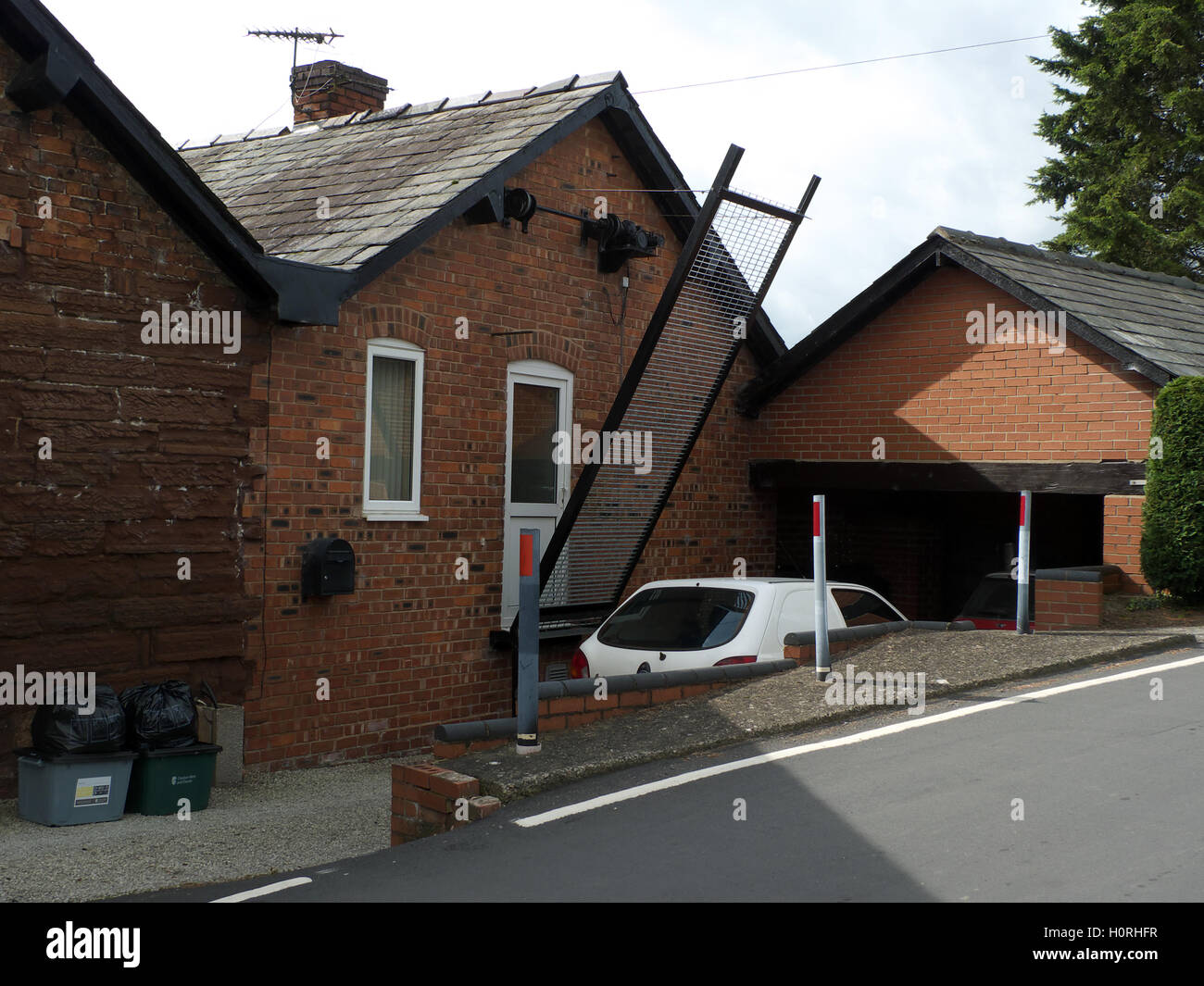 House With Drawbridge